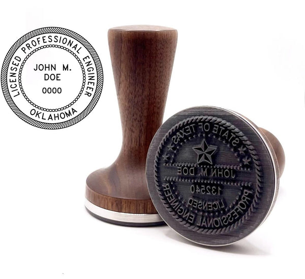 Oklahoma PE & Architect Stamp – KINGSWOOD STAMPS